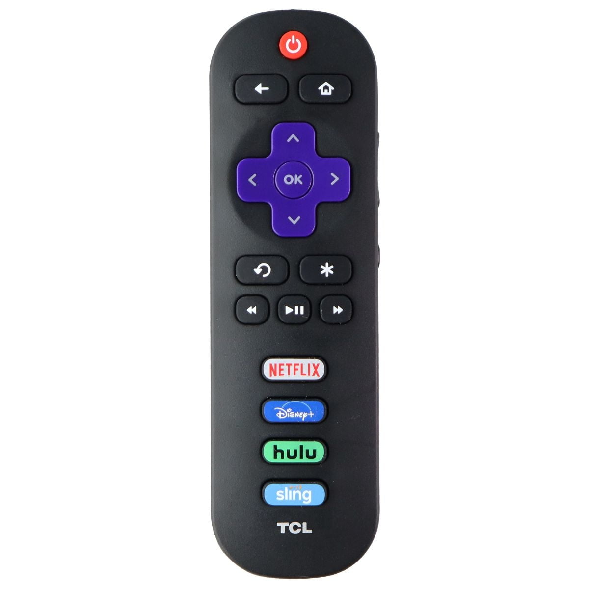 Restored TCL Remote with Netflix/Disney/Hulu/Sling Keys for TCL TVs ...