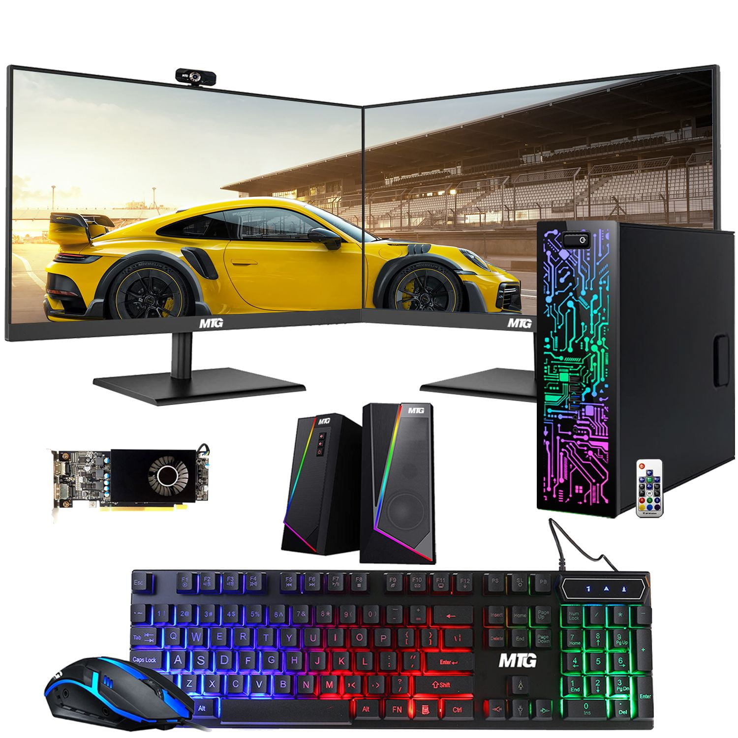Restored TM Zeus Gaming Desktop PC, Core i5 4th Gen, RX 550 Graphics ...