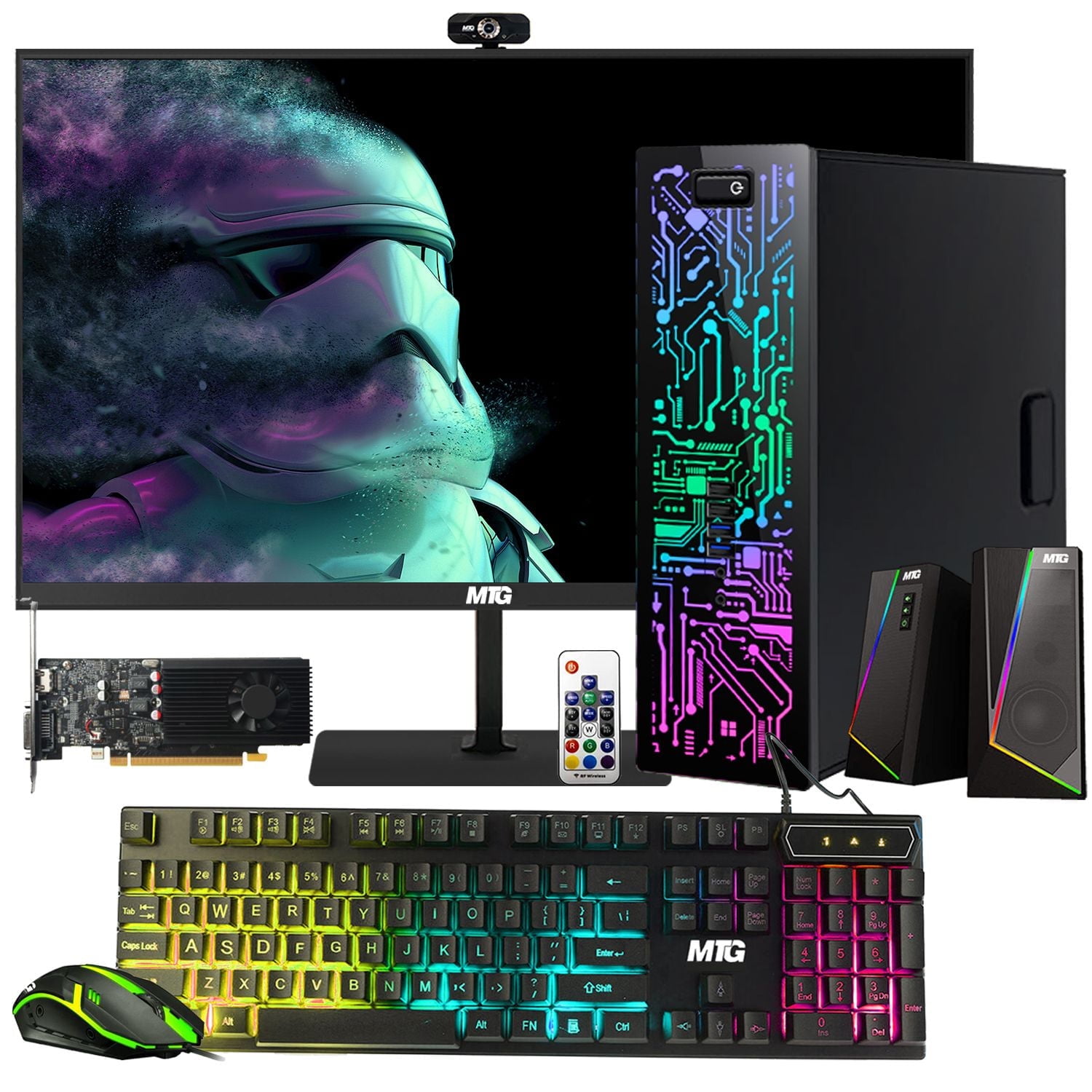 Restored TM Zeus Gaming Desktop PC, Intel Core i5 4th Gen, GT 1030 ...