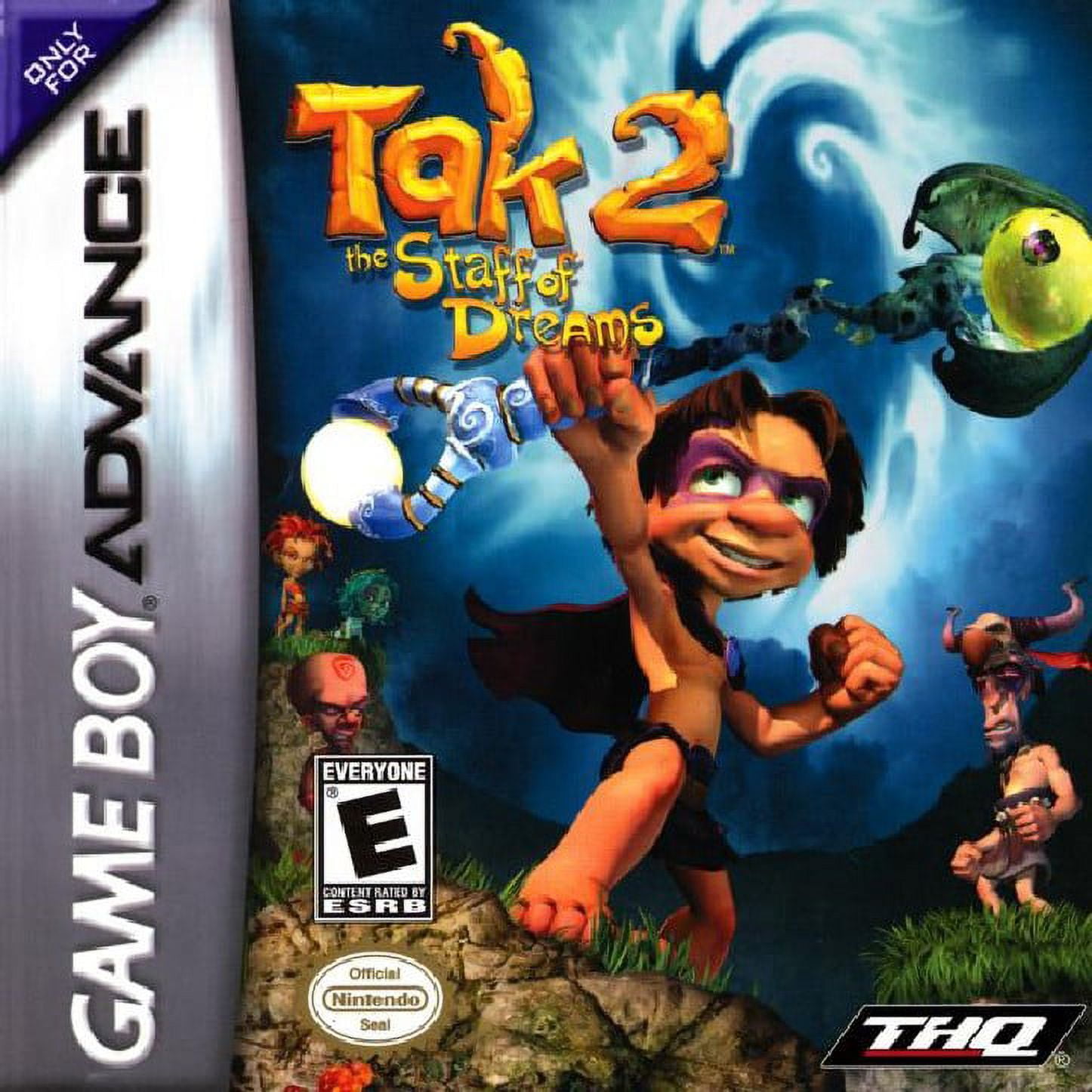 Restored Tak 2: The Staff of Dreams (Nintendo GameBoy Advance, 2004 ...