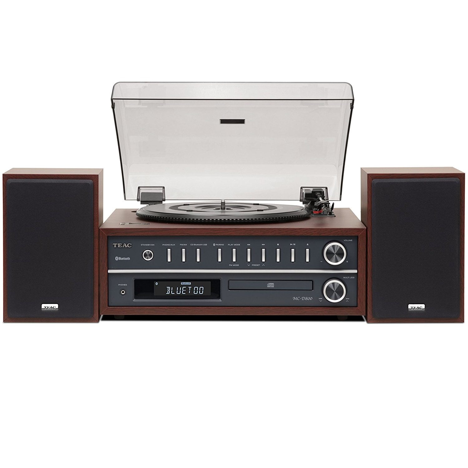 Restored Teac MC-D800-CH All-In-One Turntable Speaker System with ...