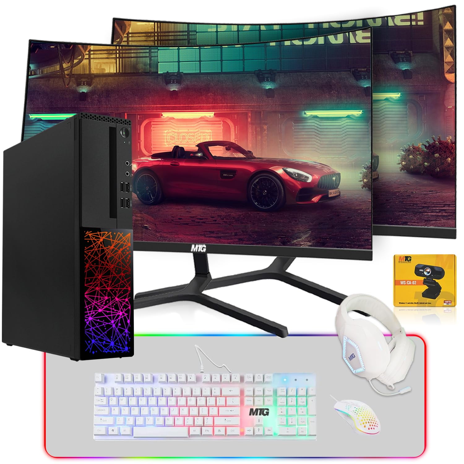 Restored TechMagnet Gaming Desktop PC,Intel i5 6th,Galaxy 6,16GB RAM ...