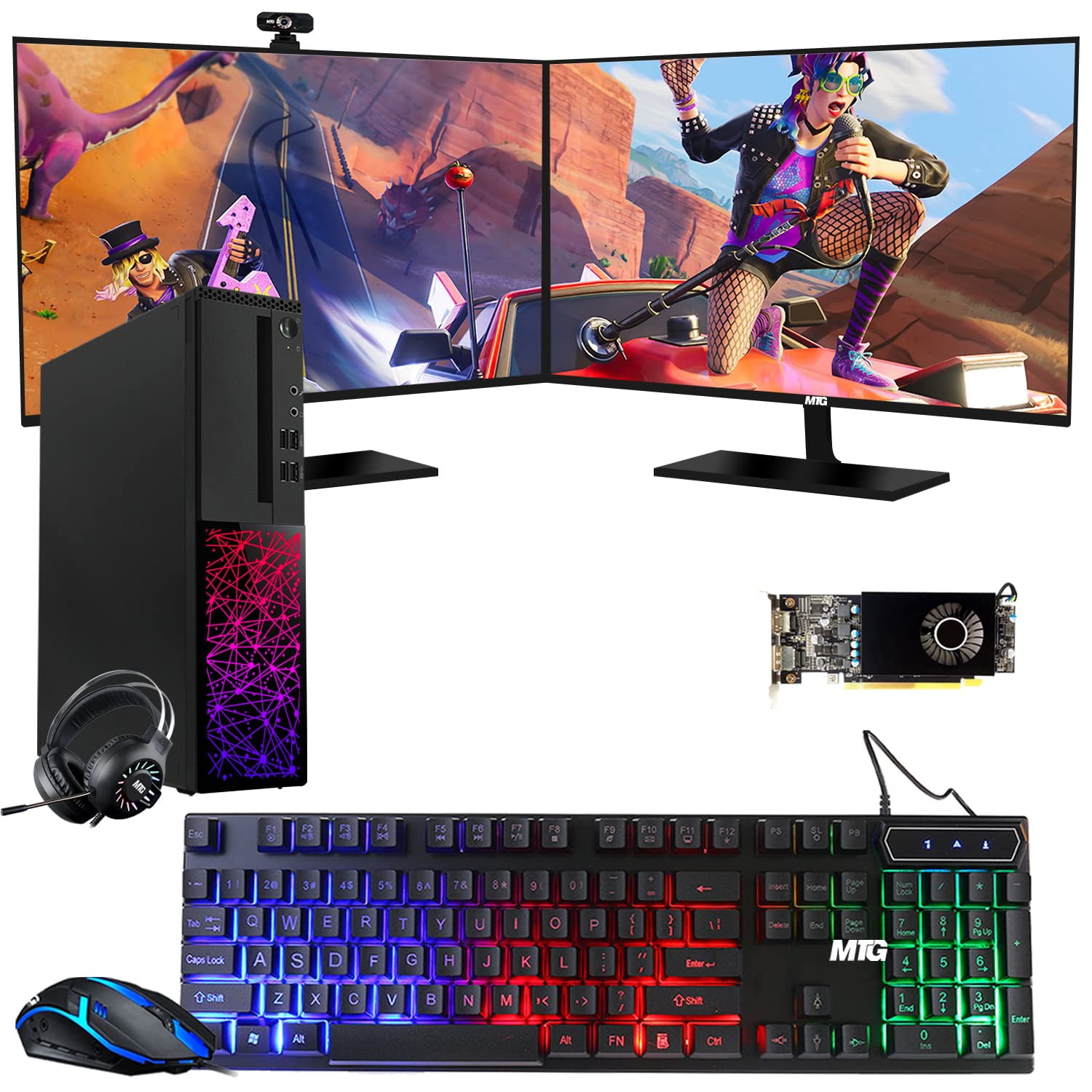 Restored TechMagnet Gaming Desktop PC,Intel i5 6th Gen,Galaxy,16GB RAM ...