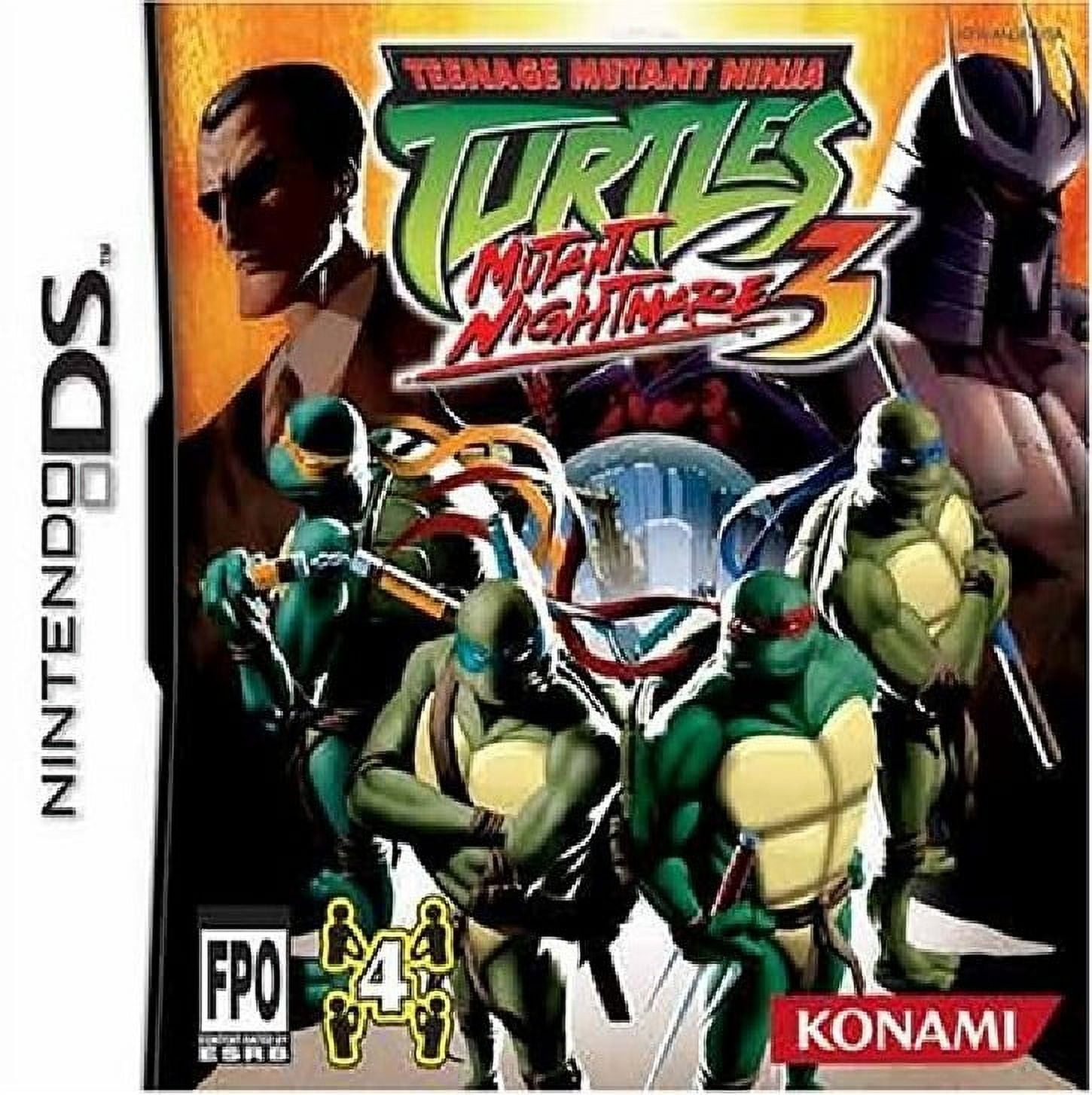 Restored Teenage Mutant Ninja Turtles 3: Mutant Nightmare (Nintendo DS ...