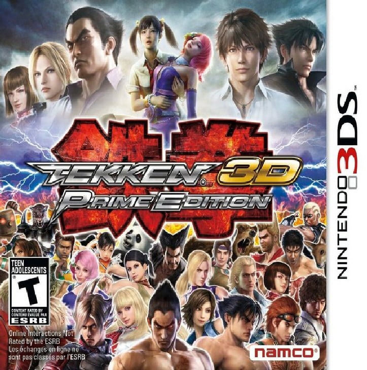Restored Tekken 3D: Prime Edition (Nintendo 3DS, 2012) Fighting Game ...