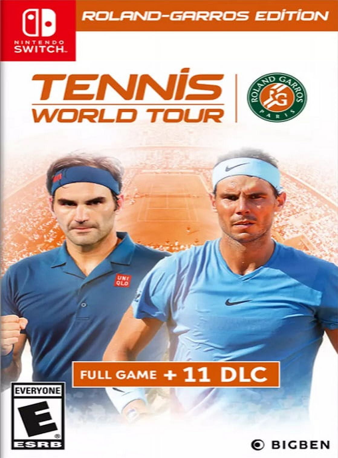 Restored Tennis World Tour Roland-Garros Edition (Nintendo Switch, 2019 ...