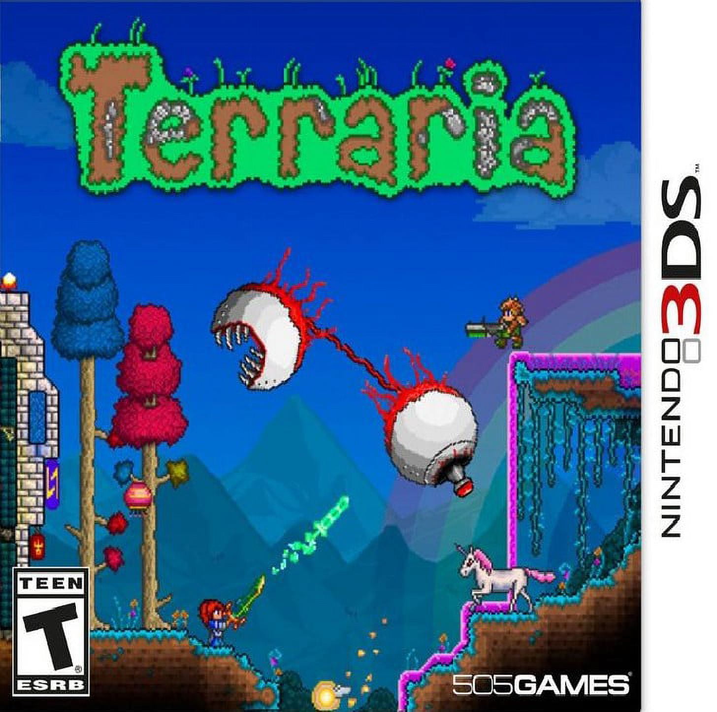 Restored Terraria (Nintendo 3DS, 2016) Video Game (Refurbished ...