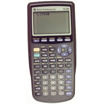 TI-83 Plus Programmable Graphing Calculator, 10-Digit LCD by Texas Instruments - Walmart.com