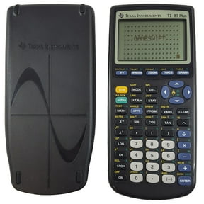 TI-83 Plus Programmable Graphing Calculator, 10-Digit LCD by Texas ...