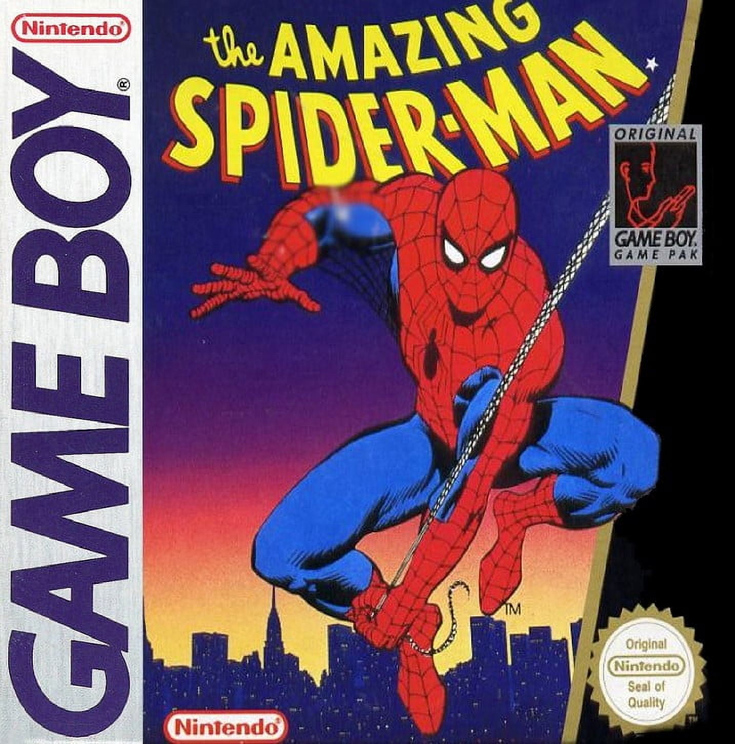 Restored The Amazing Spider-Man (Nintendo Game Boy, 1990) (Refurbished ...