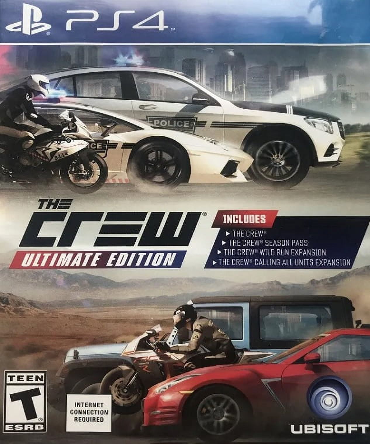 Restored The Crew : Ultimate Edition (Sony PlayStation 4, 2016) Racing ...