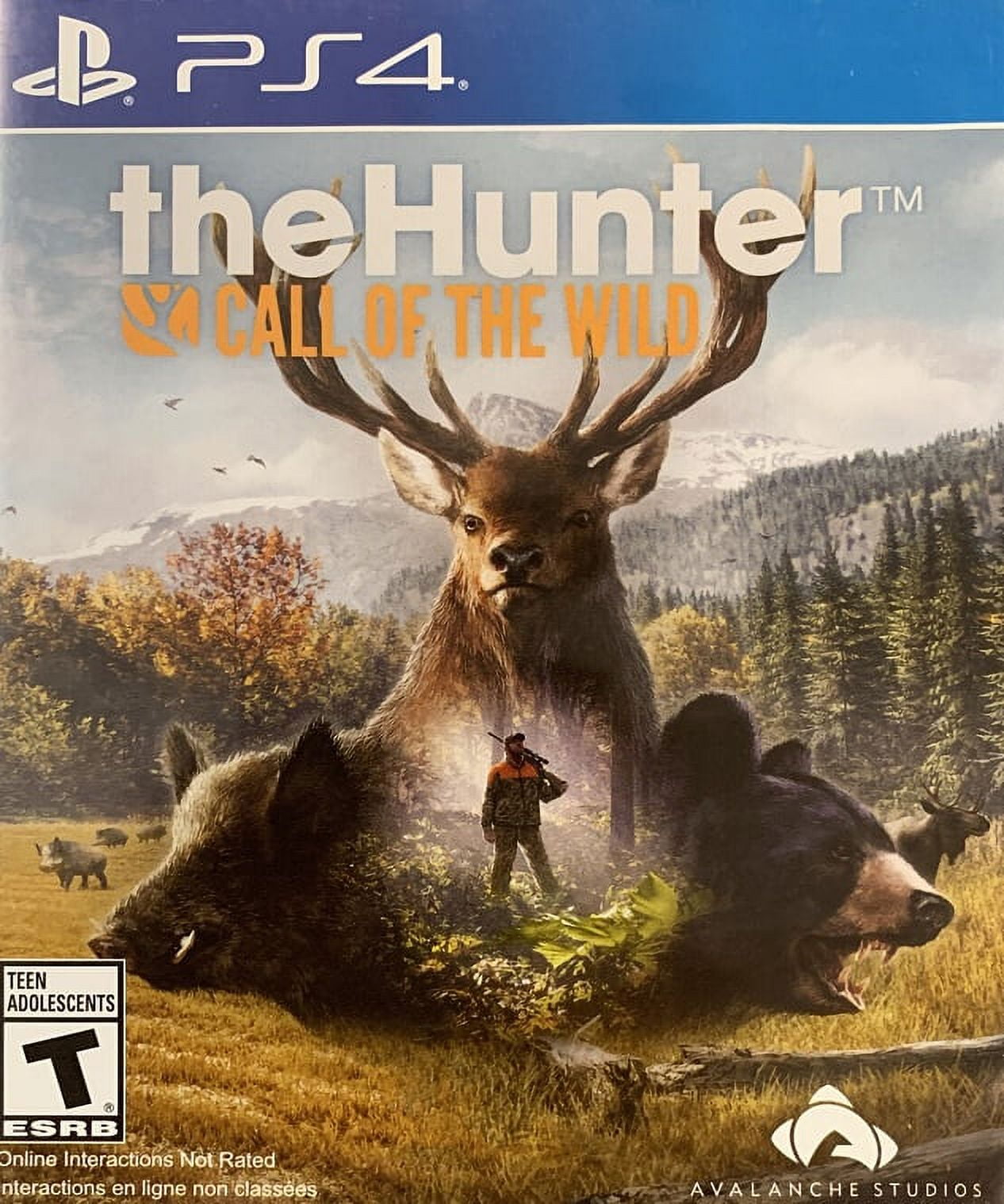 Restored The Hunter: Call of the Wild (Sony PlayStation 4, 2017 ...