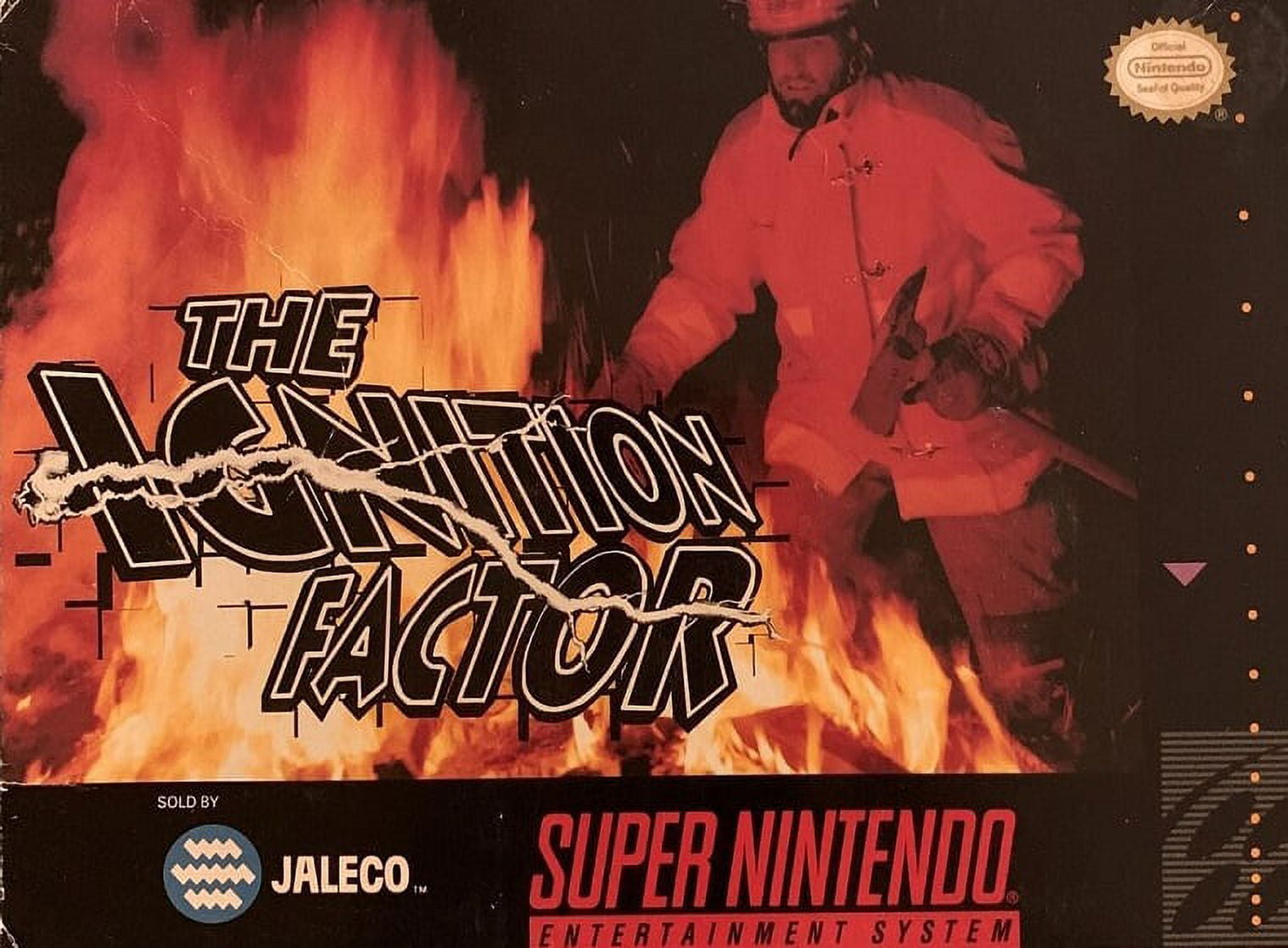 Restored The Ignition Factor (Super Nintendo, 1994) Fire Fighting Game ...