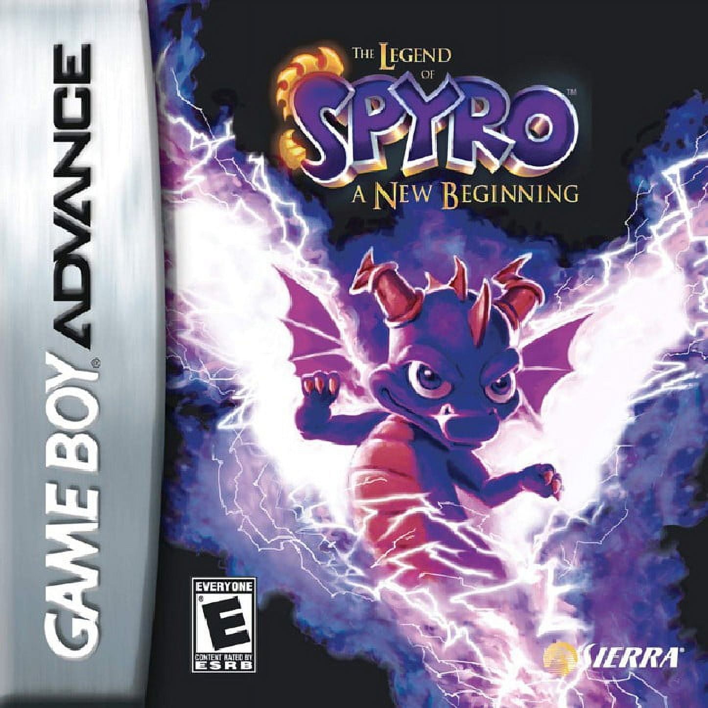 Restored The Legend of Spyro: A New Beginning (Nintendo GameBoy Advance ...