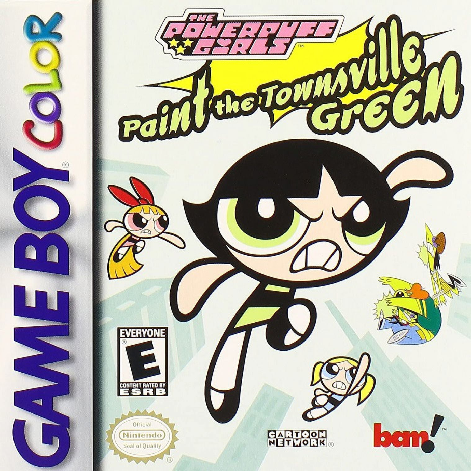 Restored The Powerpuff Girls: Paint the Townsville Green (Nintendo ...