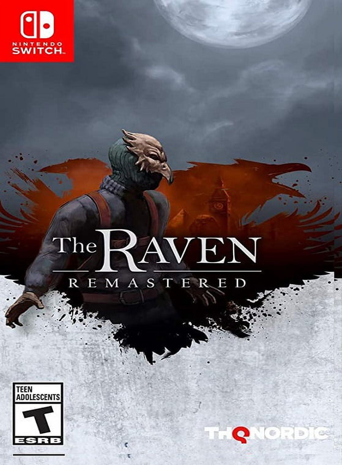 Restored The Raven Remastered (Nintendo Switch, 2019) Mystery Game ...