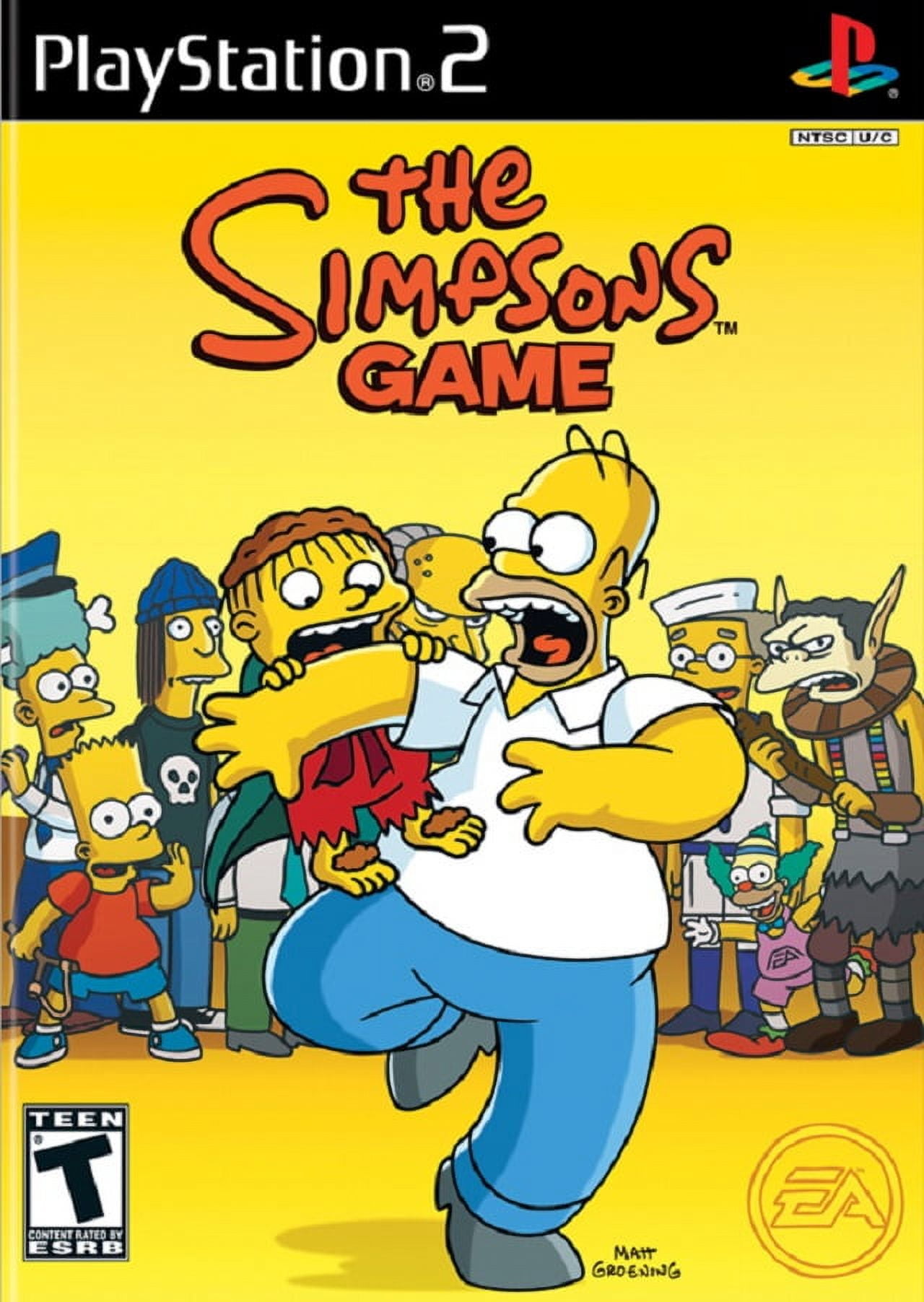 Restored The Simpsons Game | PlayStation 2 (Refurbished) - Walmart.com