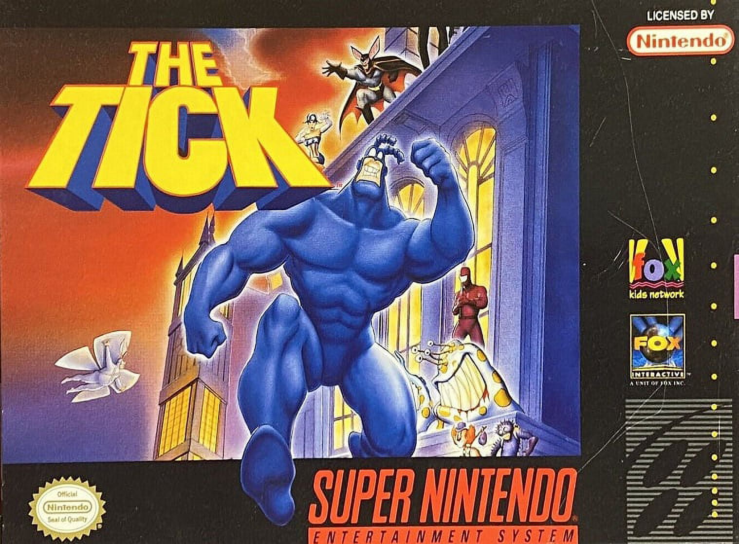 Restored The Tick (Super Nintendo, 1994) SNES Fighting Game ...