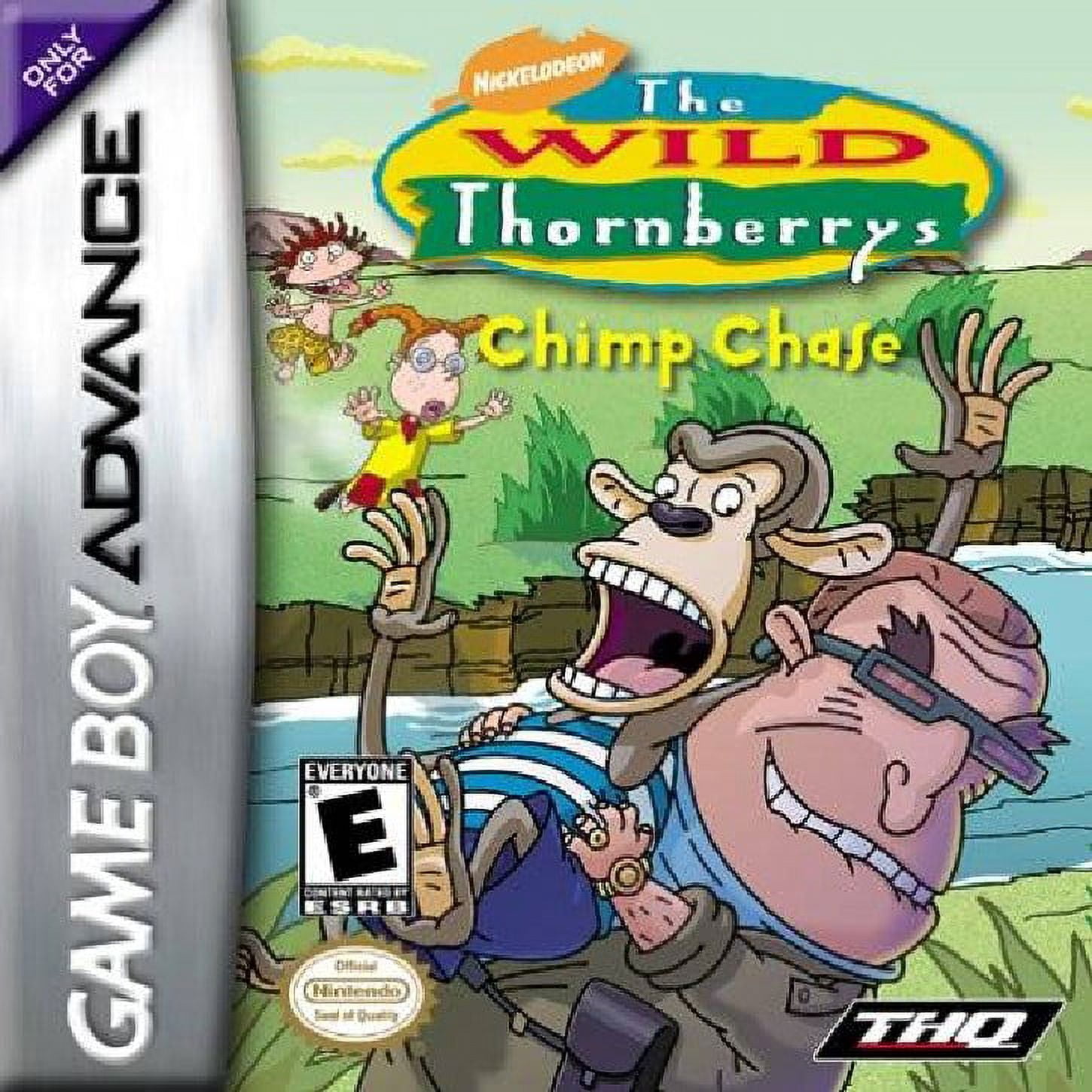 Restored The Wild Thornberrys: Chimp Chase (Nintendo Game Boy Advance ...