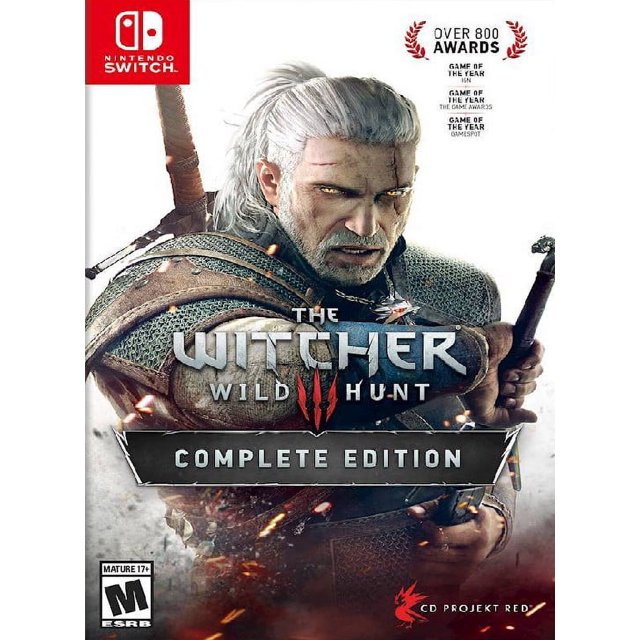 Restored The Witcher 3: Wild Hunt Complete Edition (Nintendo Switch, 2019) RPG Game (Refurbished ...