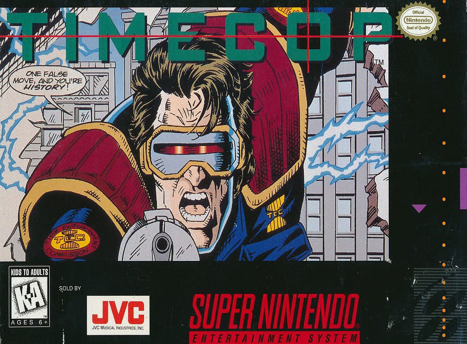 Restored Timecop (Super Nintendo, 1995) SNES Action Game (Refurbished ...