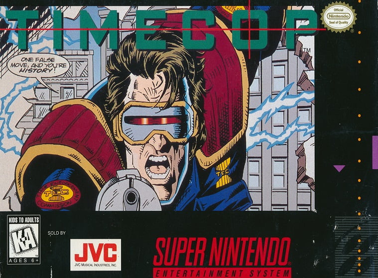 Restored Timecop (Super Nintendo, 1995) SNES Action Game (Refurbished ...