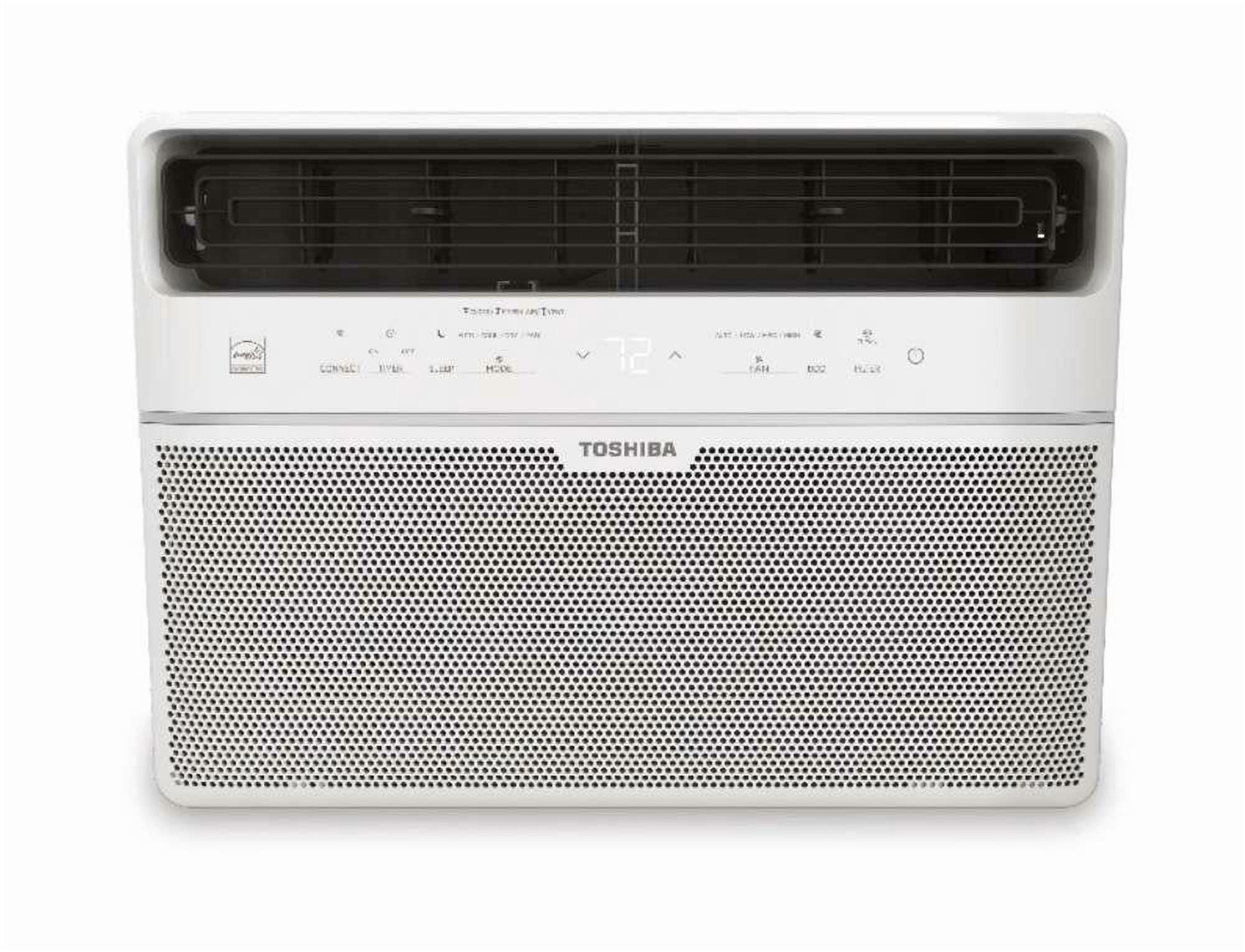 Restored Toshiba 14,500 BTU 115-Volt Smart Wi-Fi Touch Control Window ...