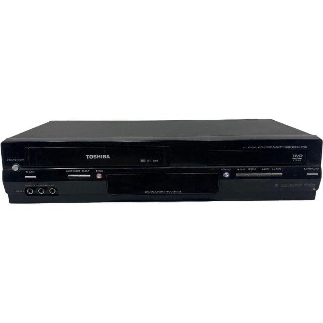Restored Toshiba SD-V295 DVD/VCR Combo Player, One Touch Recording ...