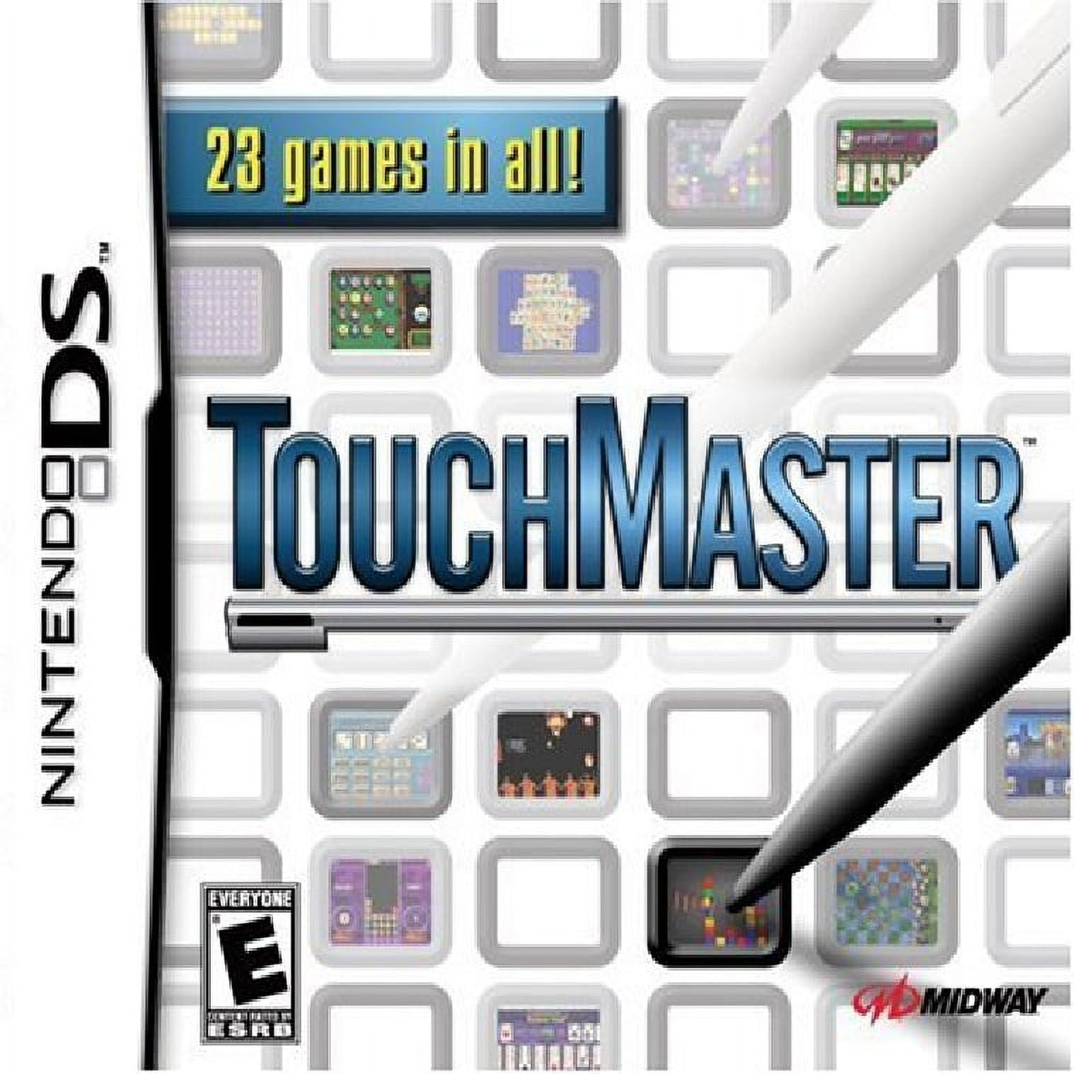 Restored Touchmaster (Nintendo DS, 2007) Mini-Games (Refurbished) - Walmart.com