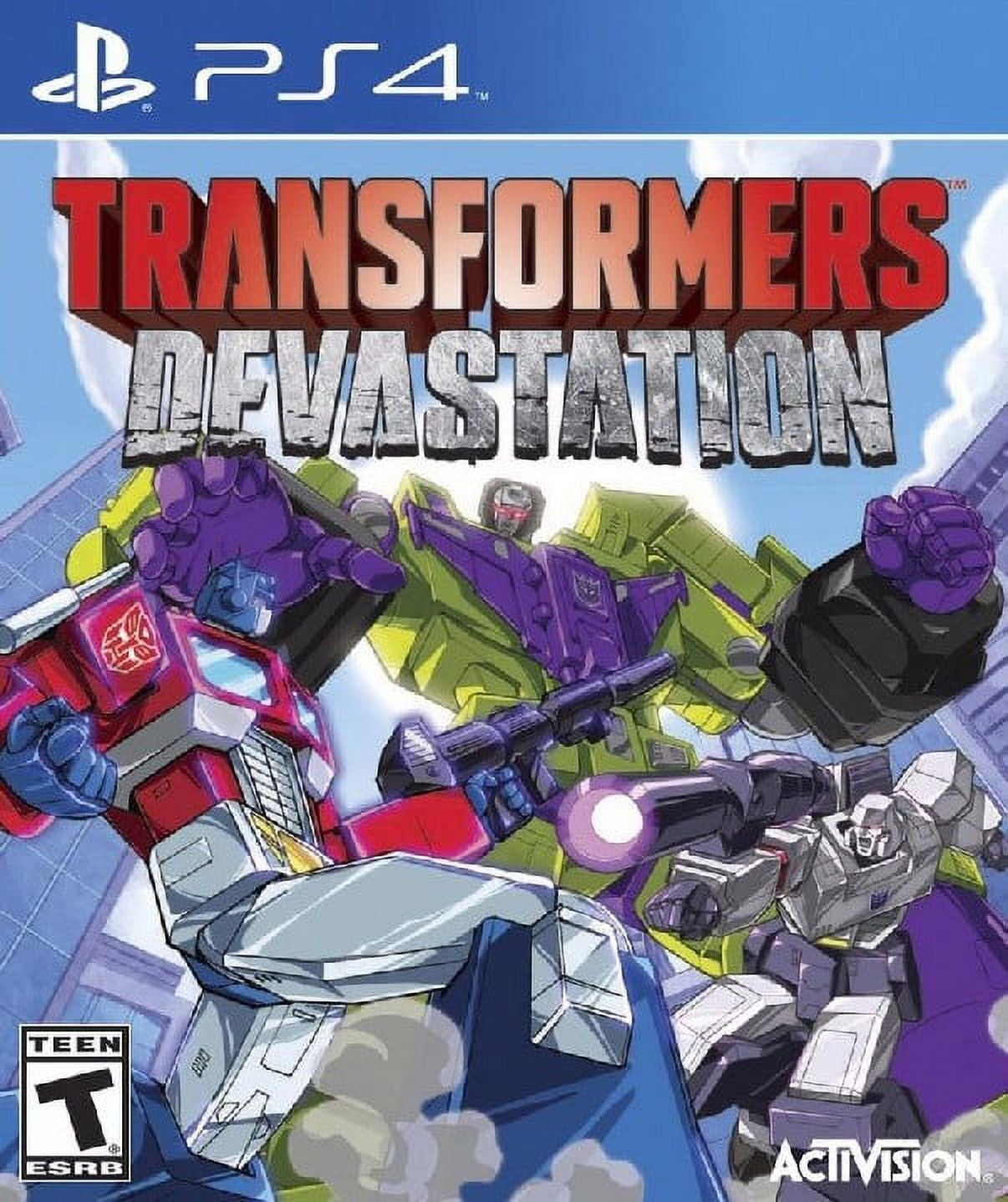 Restored Transformers: Devastation (Sony PlayStation 4, 2015) Hack And ...