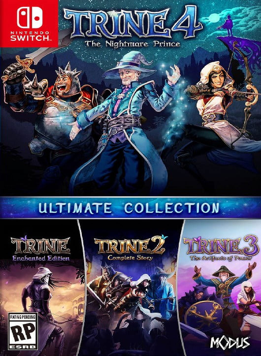 Restored Trine: Ultimate Collection Trine 1,2,3 & 4 (Nintendo Switch ...