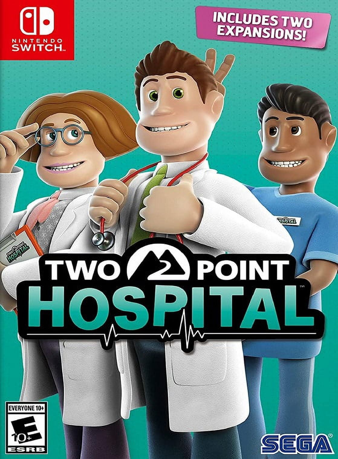Restored Two Point Hospital (Nintendo Switch, 2020) Doctor Game ...