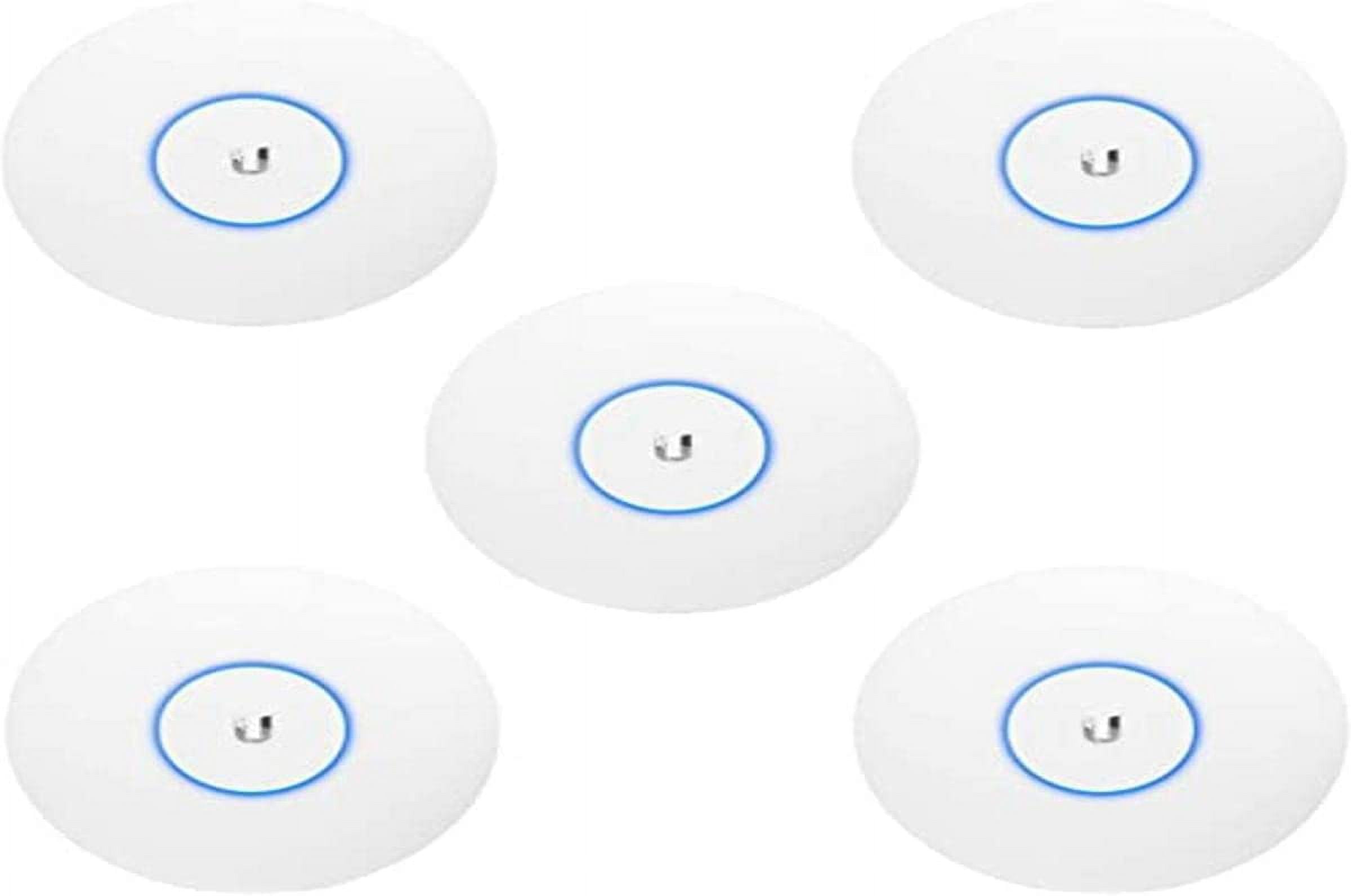 Restored Ubiquiti [5-Pack] UniFi nanoHD Compact 802.11ac Wave2 MU-MIMO Enterprise Access Point ...