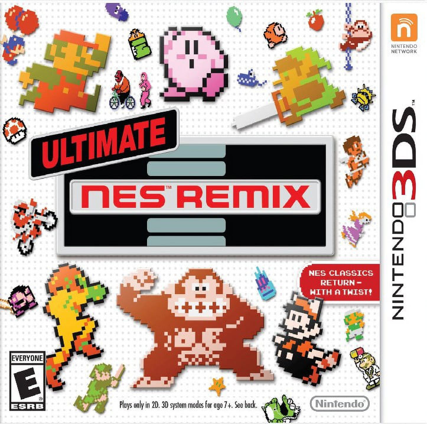 Restored Ultimate NES Remix (Nintendo 3DS, 2014) Arcade Game - Walmart.com