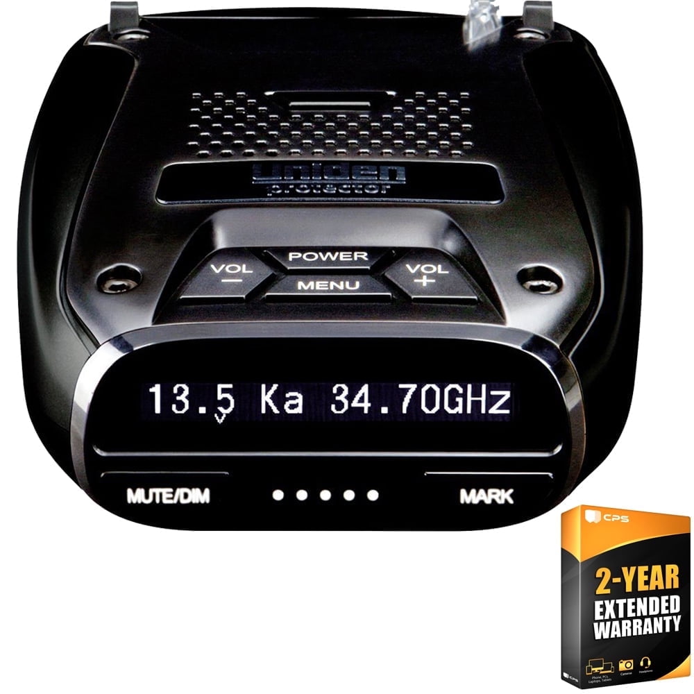Restored Uniden DFR7 Super Long Range Radar Detector with GPS Bundle ...