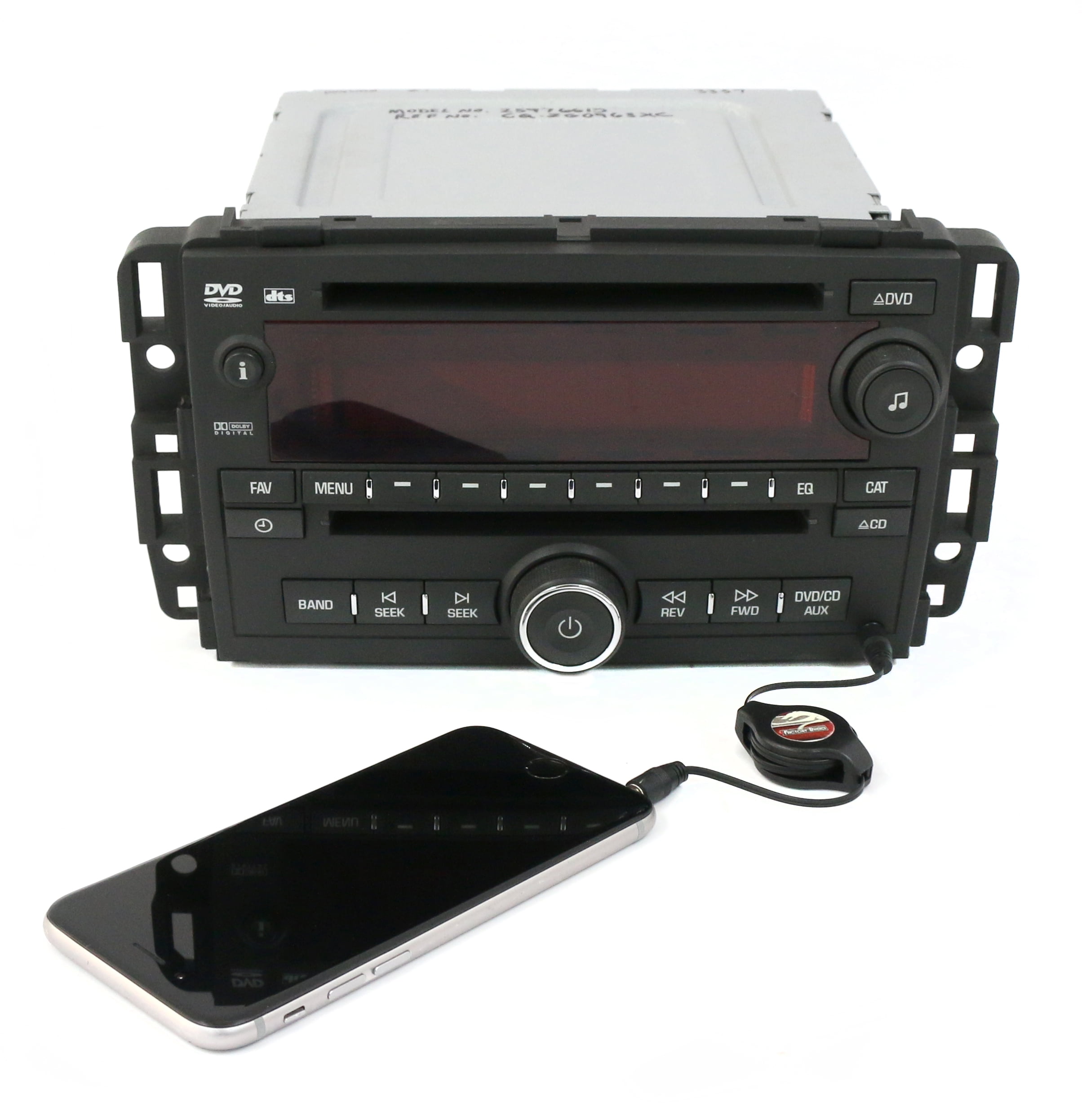 Restored Unlocked 2010-2012 GMC Acadia OEM Radio AM FM CD DVD Aux Input ...