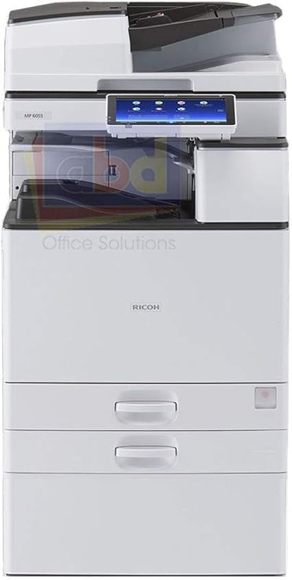 Restored Ricoh Aficio MP 3555 Tabloid/Ledger-Size Monochrome Laser ...