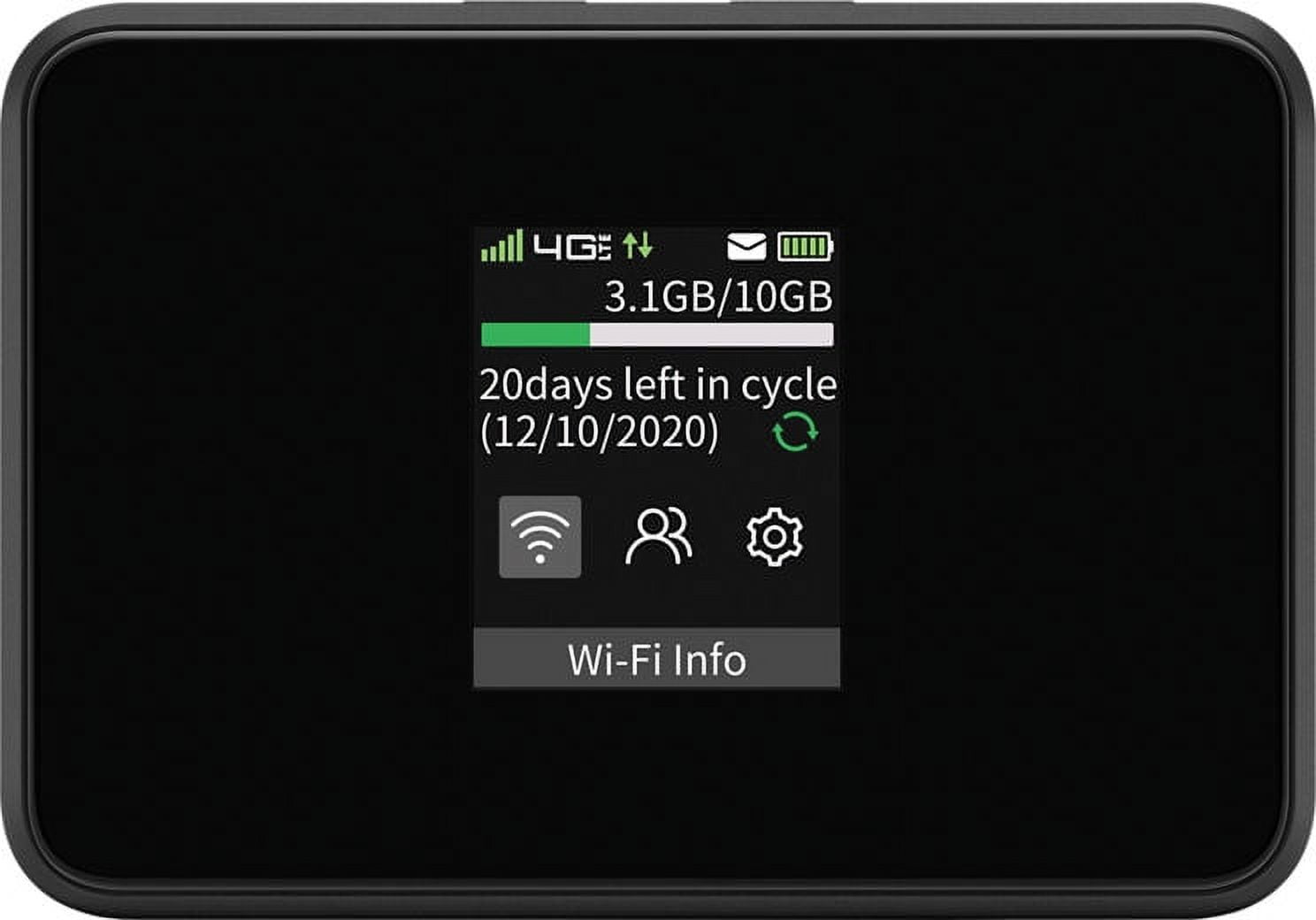 Restored Verizon Airspeed 4G, Black- Prepaid Hotspot (Refurbished ...