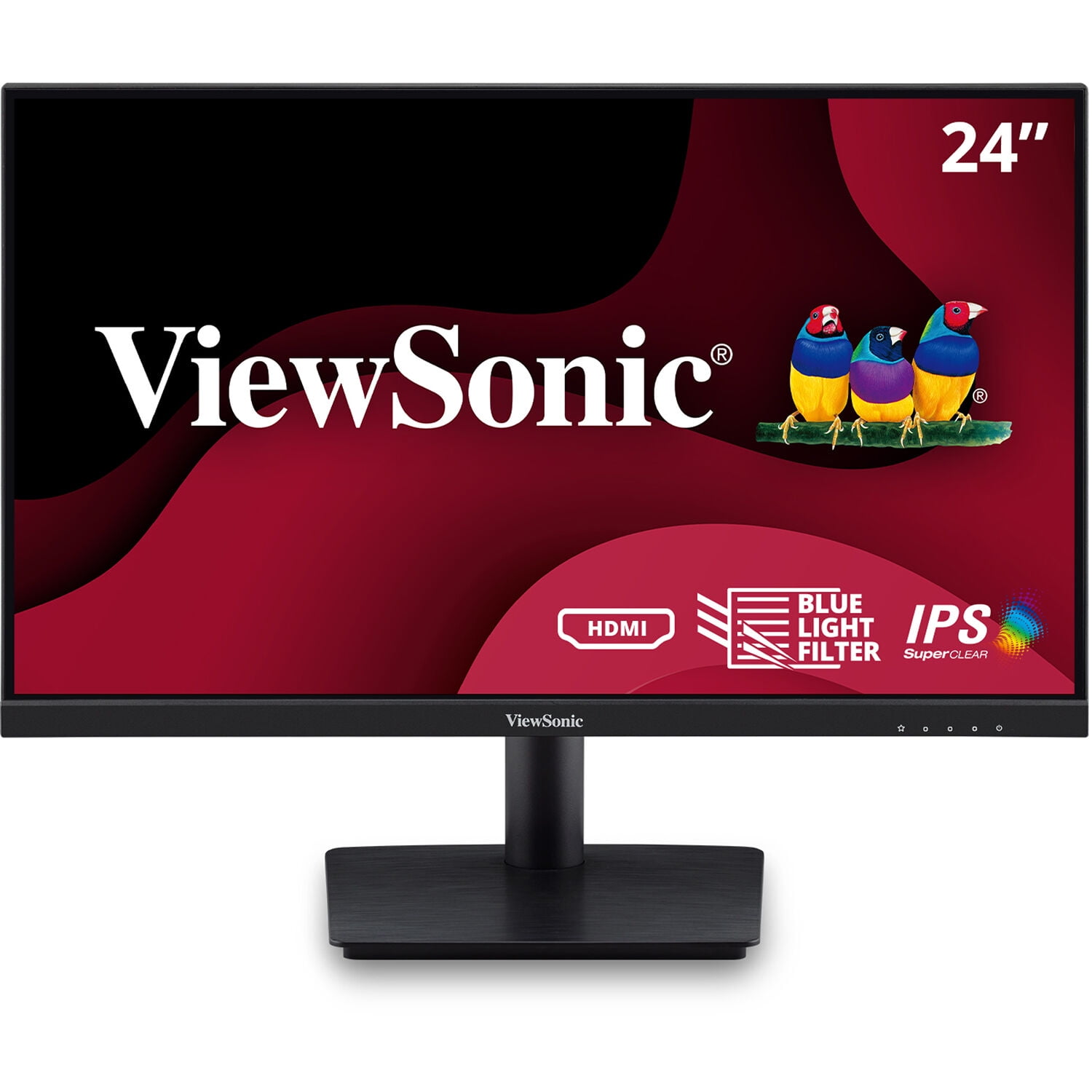 Restored ViewSonic VA2409M 24 Inch Monitor 1080p IPS Panel with ...