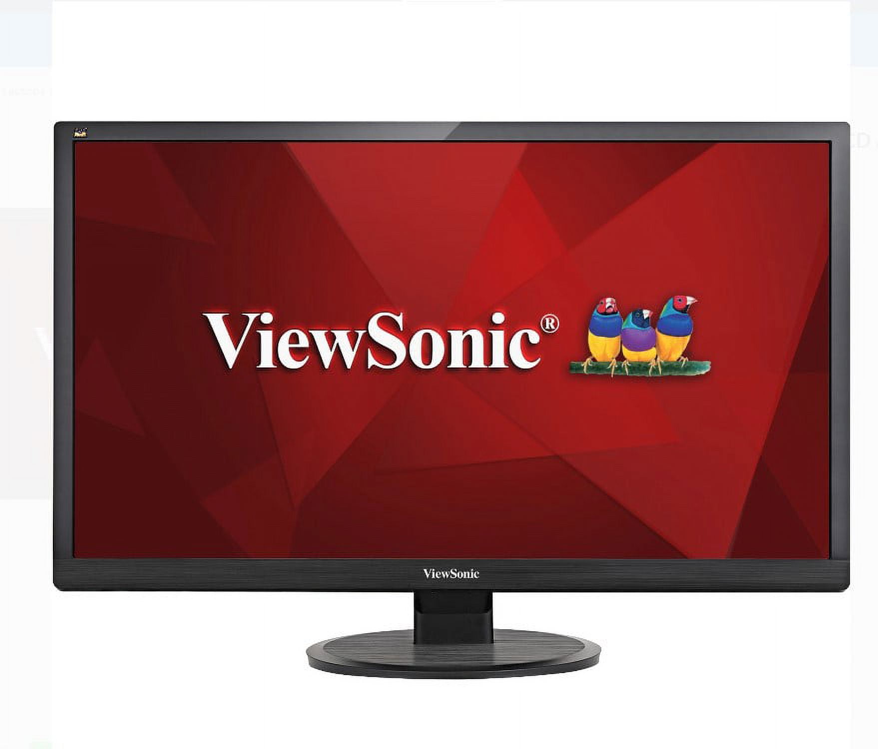 Restored ViewSonic VA2719-SMH 27" Full HD LED LCD Monitor, Black ...