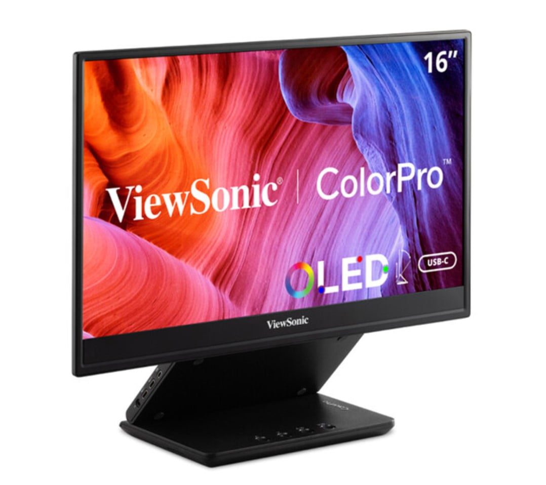 Restored ViewSonic VP16-OLED-S 15.6" Thin Portable Monitor (Refurbished ...