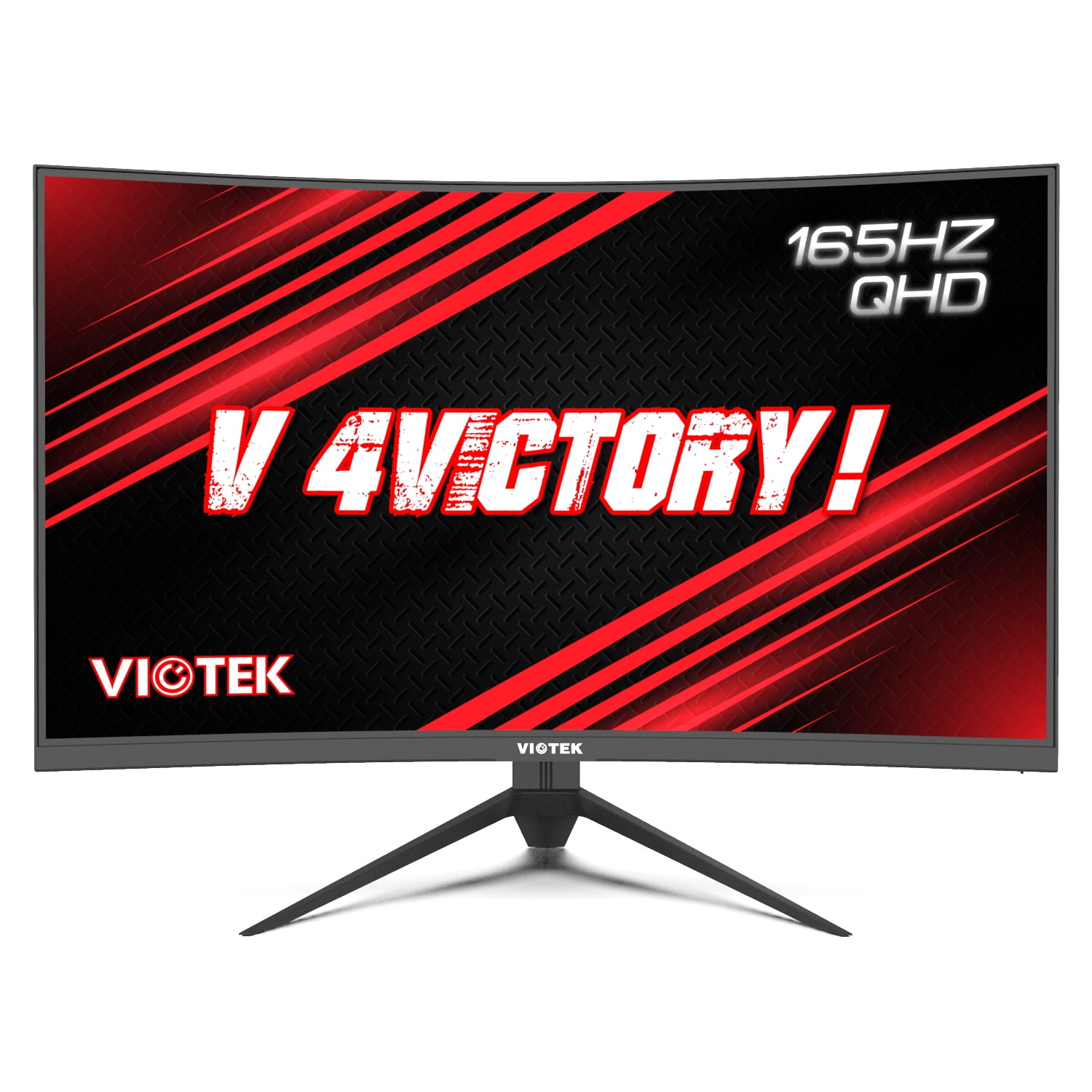Restored Viotek 32-Inch 165Hz 5ms Curved Gaming Monitor 2560x1440p QHD ...