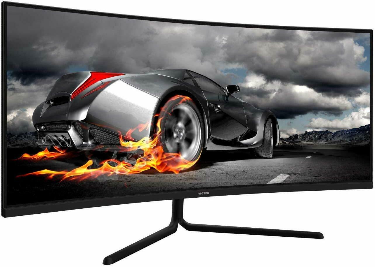Restored Viotek GN34CB 34-Inch 21:9 Ultrawide Curved QHD Gaming and ...