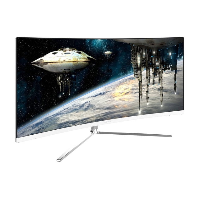 Restored Viotek GN34CW 34-Inch 21:9 Ultrawide Curved QHD Gaming Monitor ...