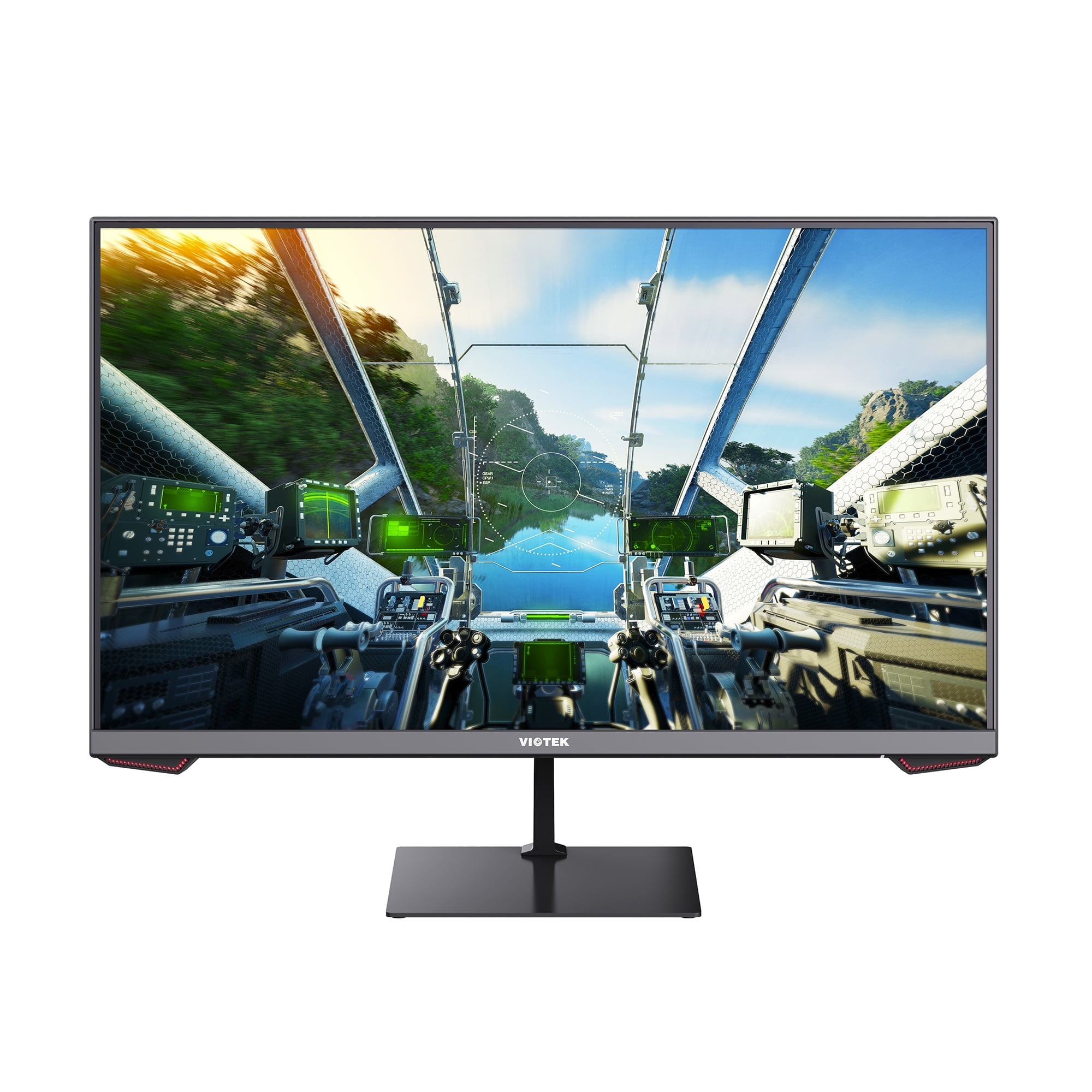 Restored Viotek LED Monitor 24" 180HZ 1080P Super Thin Build w ...