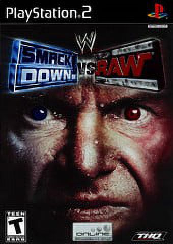 Restored WWE Smackdown vs. Raw - PS2 Playstation 2 (Refurbished ...