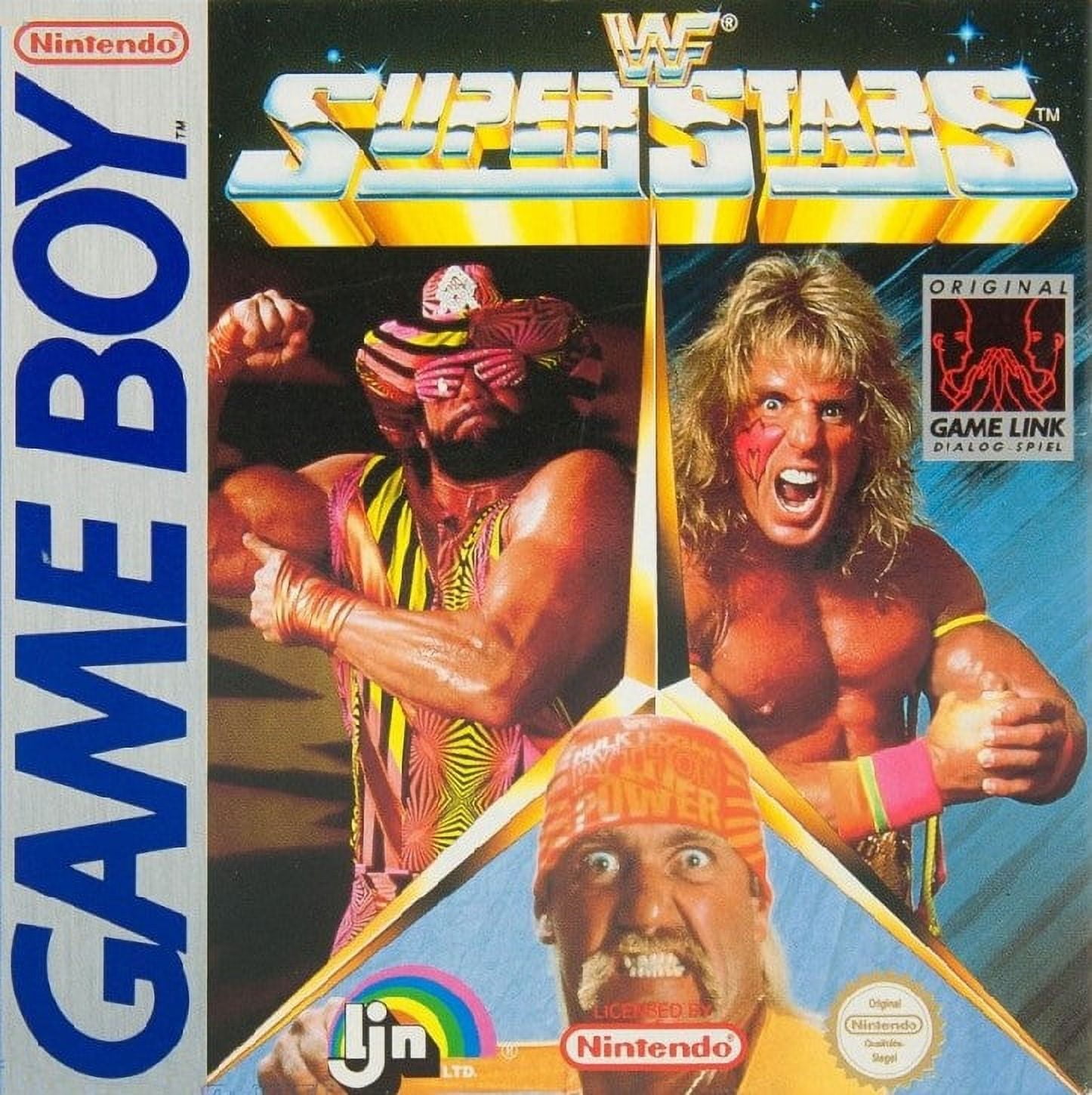 Restored WWF Superstars (Nintendo GameBoy Original, 1991) Wrestling ...