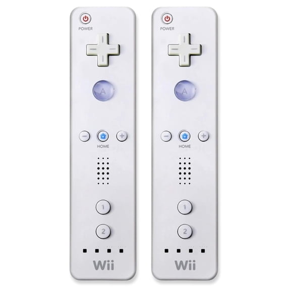 Nintendo, Wii Classic Remote, Wireless Bluetooth, 2 Pack, White ...