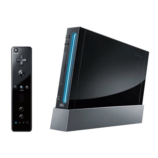 Restored Wii Console Black (Refurbished) - Walmart Business Supplies
