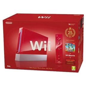 Restored Nintendo Wii Console Red (Refurbished) - Walmart.com